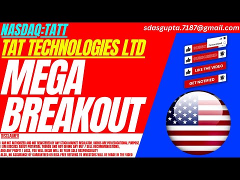 MEGA BREAKOUT : TATT STOCK ANALYSIS | TAT TECHNOLOGIES LTD STOCK