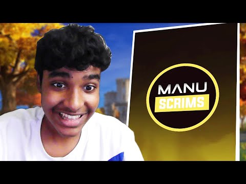 🔴LIVE! - running scrims for the first time! (MANU SCRIMS) (FORTNITE SCRIMS)