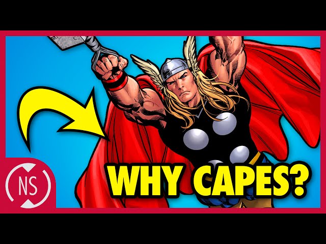 Why do superheroes wear capes? History of Capes in comics