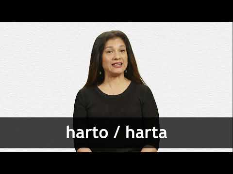 English Translation of “HARTO” | Collins Spanish-English Dictionary