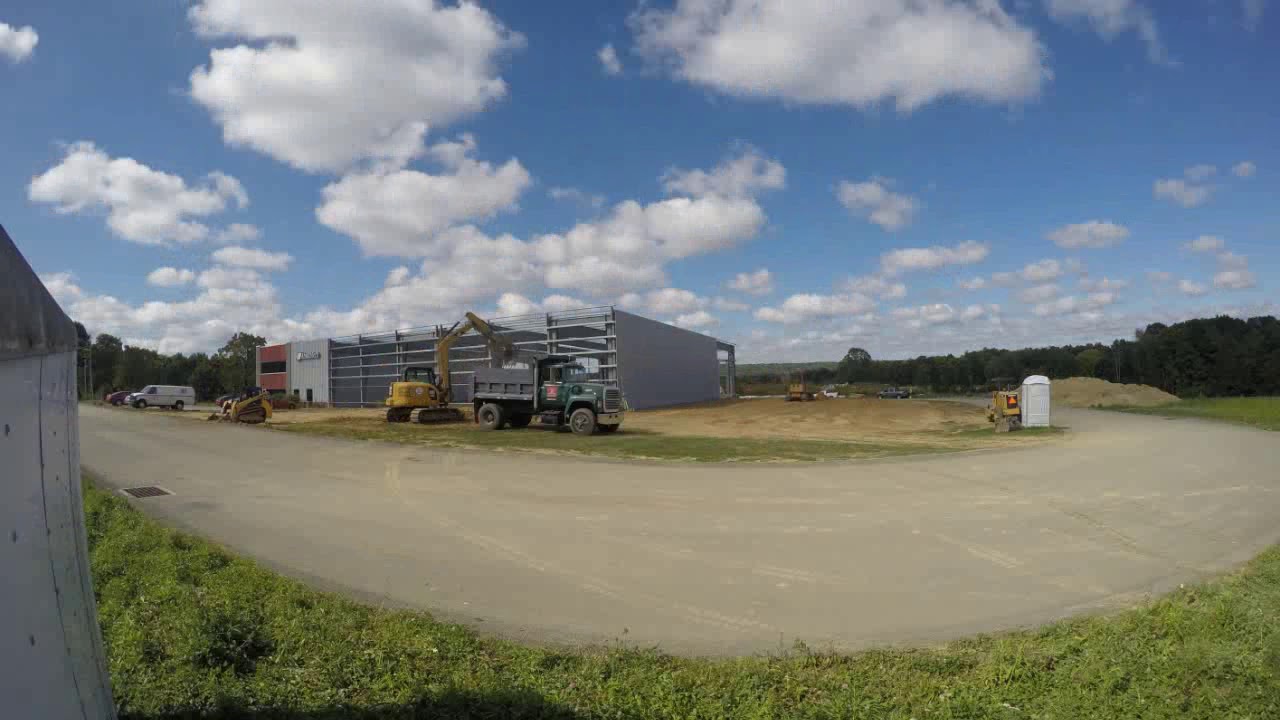 Solid Steel Buildings - 12,000 Commercial Metal building Time Lapse 2