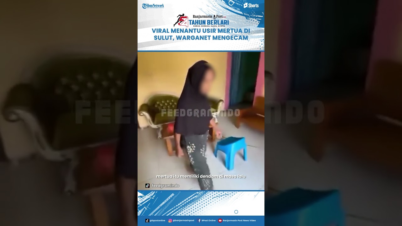 VIRAL Menantu Usir Mertua di Sulut, Warganet Mengecam, Terungkap Dendam 18 Tahun Lalu jadi Pemicu