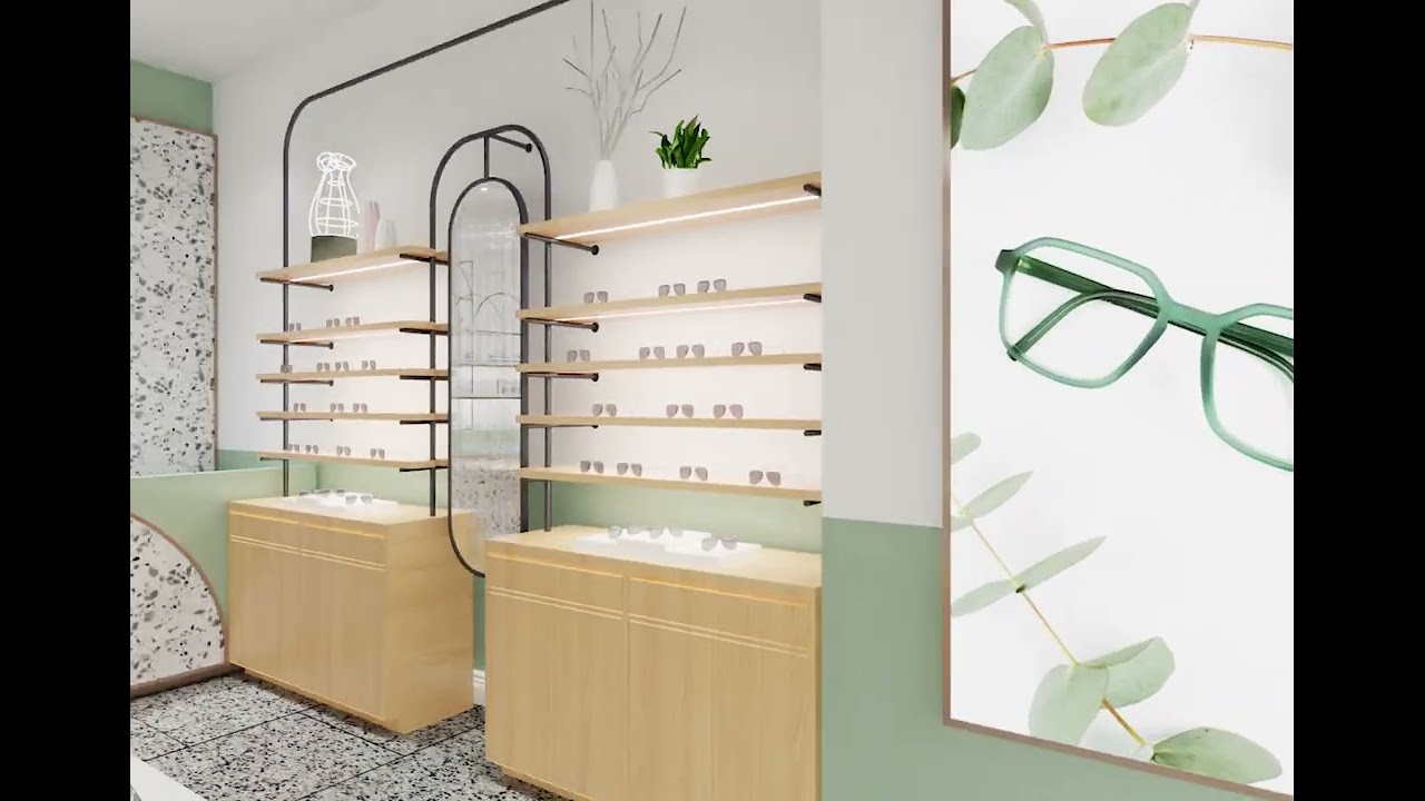 Glasses shop design - Provide One-Stop Customized Services!