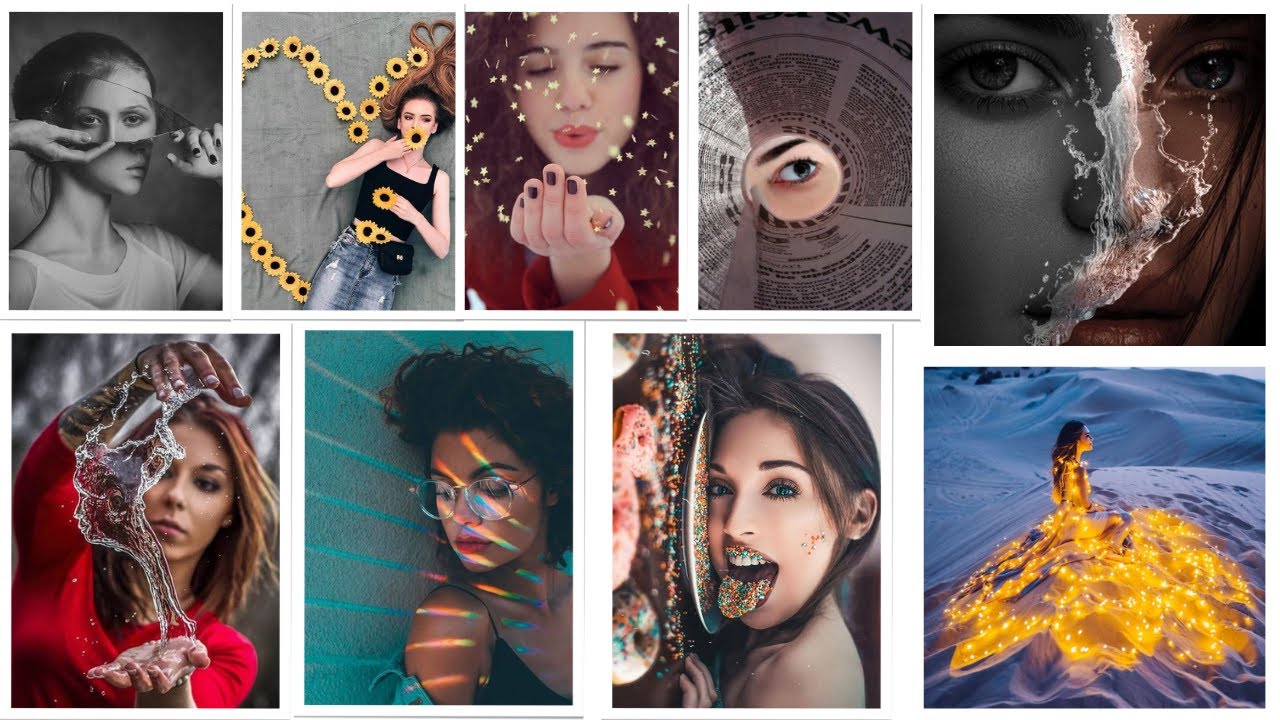 Girls🥰 creative dpz  | creative photography