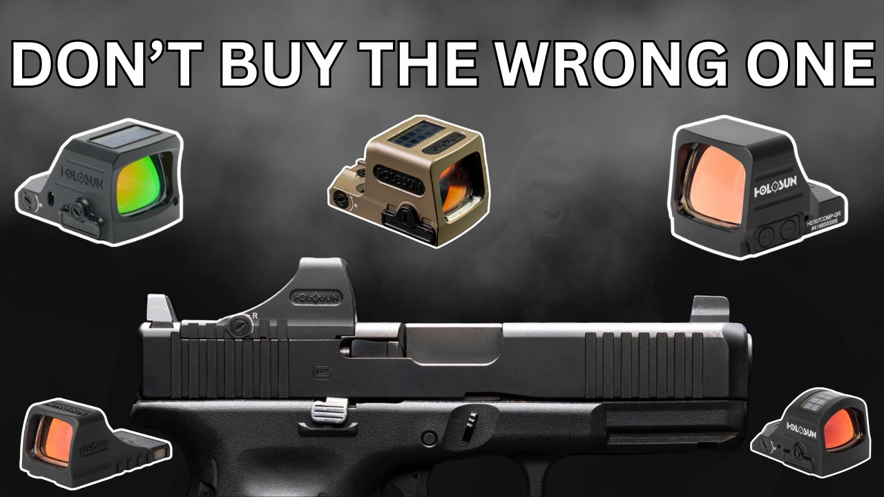 Holosun Pistol Optics Explained (2026 Edition)