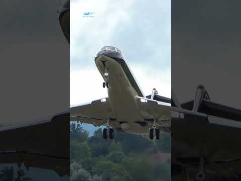 Incredible Short Take-Off of the Bombardier Global 7500 in Bern, Switzerland!!