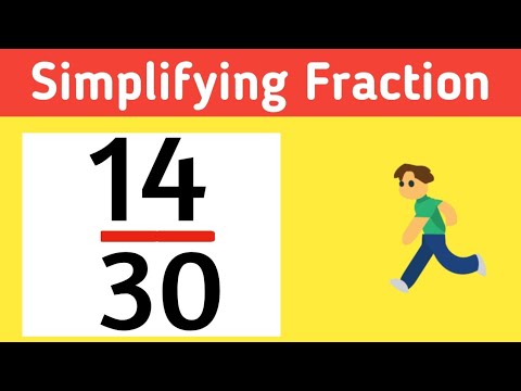 How to Simplify the Fraction 14/30 || 14/30 Simplified