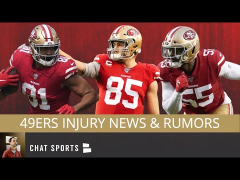 San Francisco 49ers Injury News On George Kittle, Jordan Reed, Deebo Samuel & Dee Ford