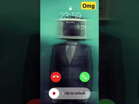 tv man call | tvman telpon #skibidibopyesyesyes #toilet @DaFuqBoom #shorts