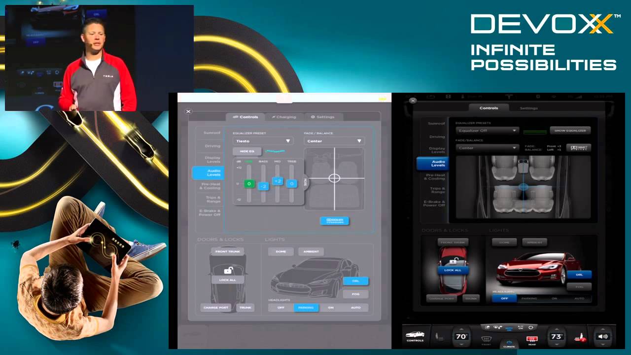 Designing the Tesla Model S touch screen UI
