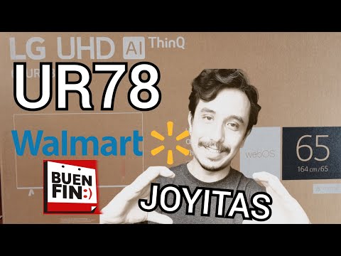Pantalla de 65" promoción mega barata! Walmart | promociones de buen fin LG UR78 ¿valió la pena?
