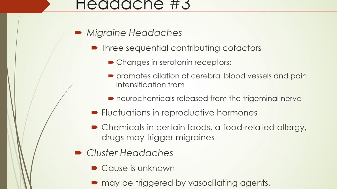 Caring for Clients with Cerebrovascular Disorders