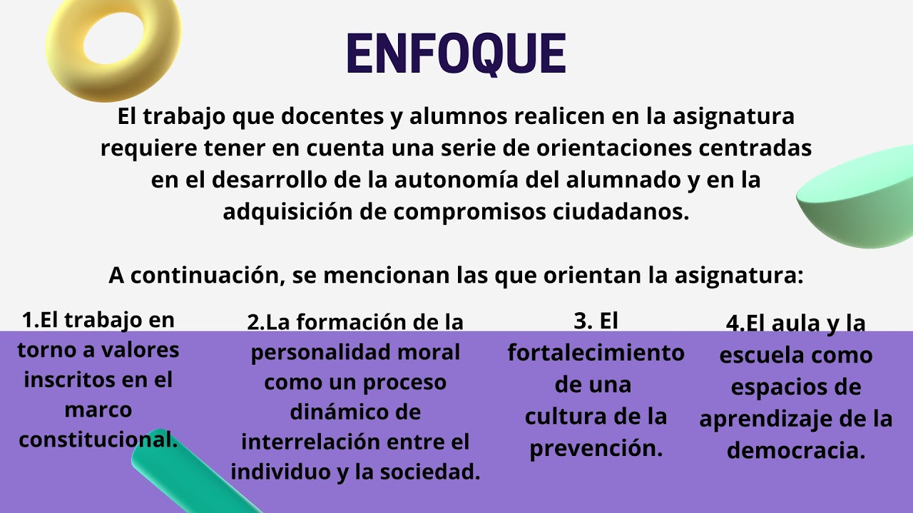 Formación Cívica y Ética a partir de los Planes y Programas de Estudio 2011 y Aprendizajes Clave.