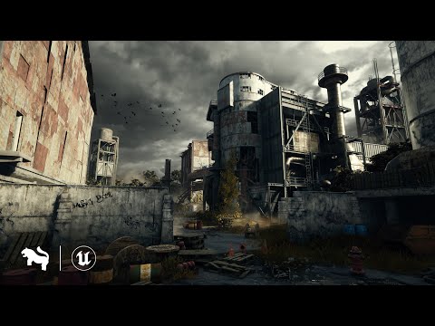 Abandoned Industrial Factory Environment | Available for Unity & Unreal Engine | Game-Ready Assets