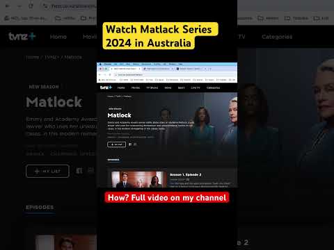 How to watch Matlock 2024 in Australia for free