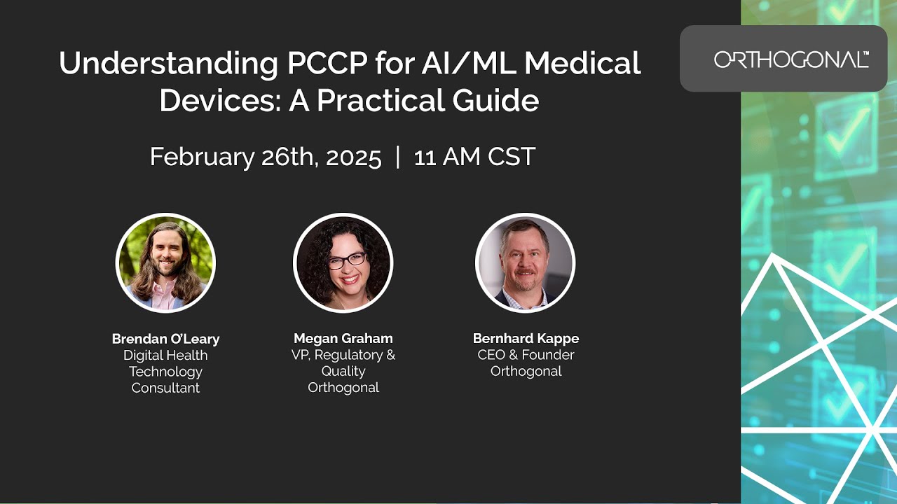 Understanding PCCP for AI/ML Medical Devices: A Practical Guide
