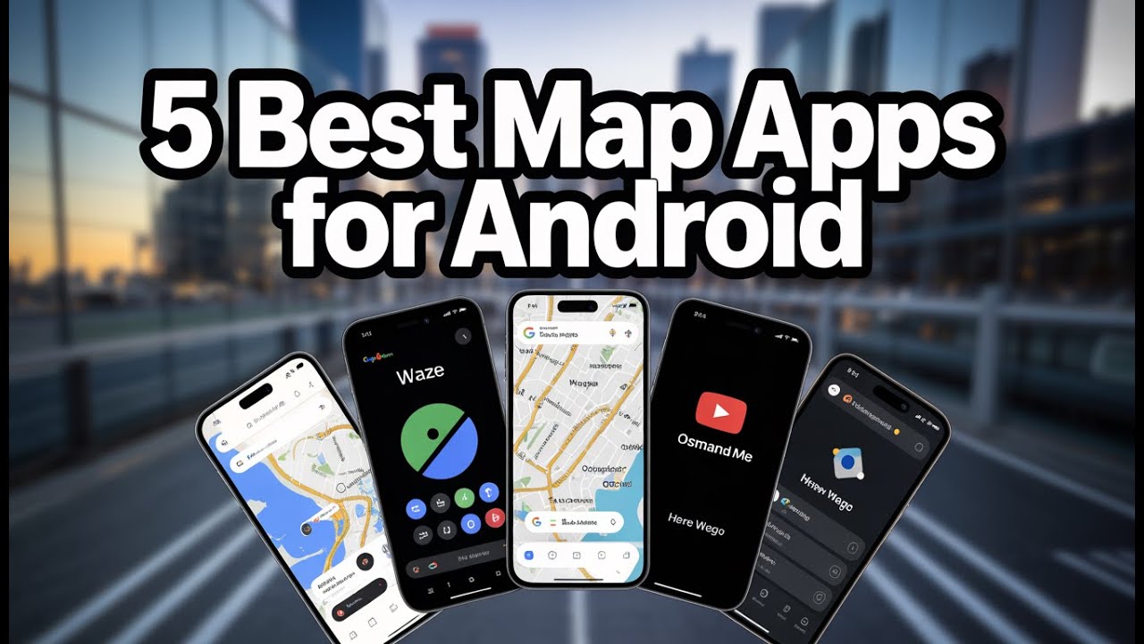 5 Best Map Apps for Android