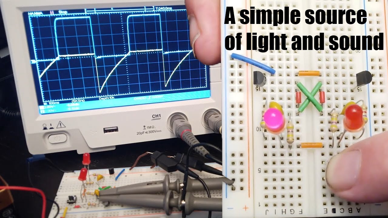 Make: Electronics Book Experiment 11 - Flashing lights and sirens