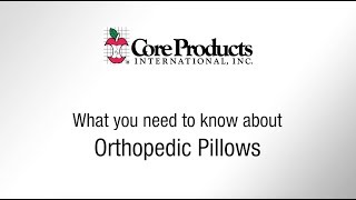 Core Products Therapeutica Original Firm Cervical Support Pillow FOM ...