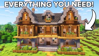 Minecraft | How to build a Terracotta Fantasy House - Minecraft Builders