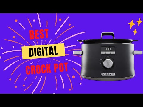 Best digital crock pot | Top pic for this month