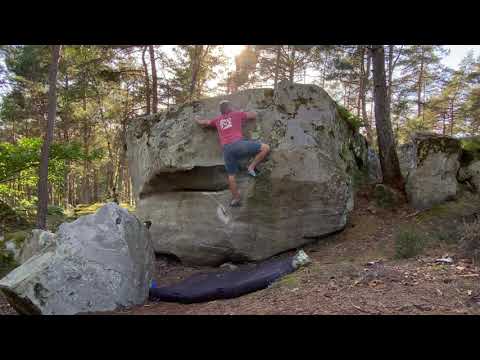 L'Épingle | 6b | Roche Aux Oiseaux | FONTAINEBLEAU BOULDERING