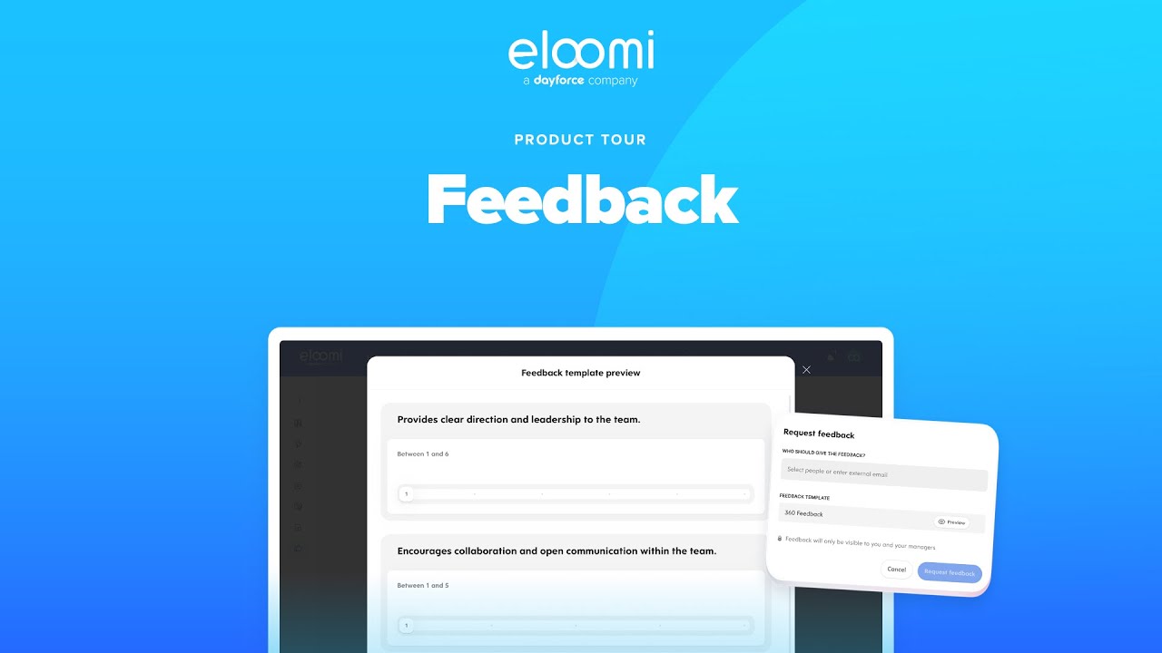 How to use 360 feedback software | eloomi Product Tour