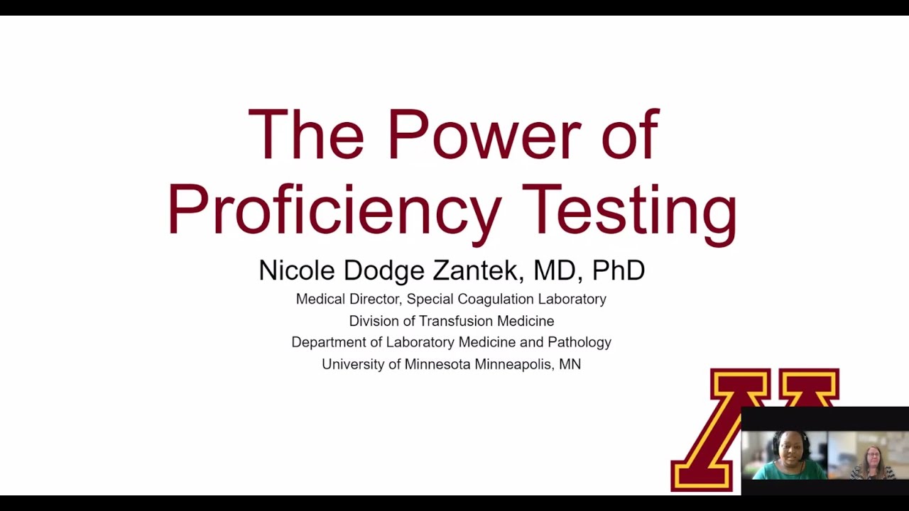 The Power of Proficiency Testing