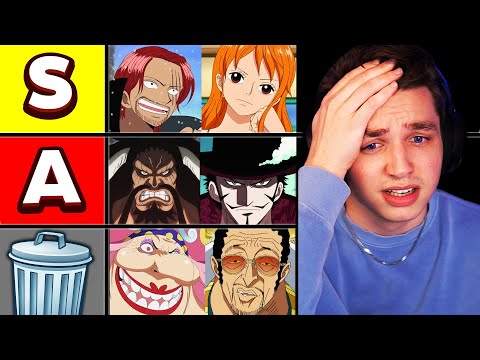 Every Single ONE PIECE Character RANKED...