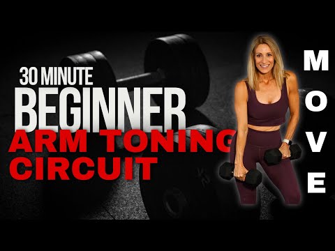 Circuit de tonification des bras pour débutants de 30 minutes avec repos actif