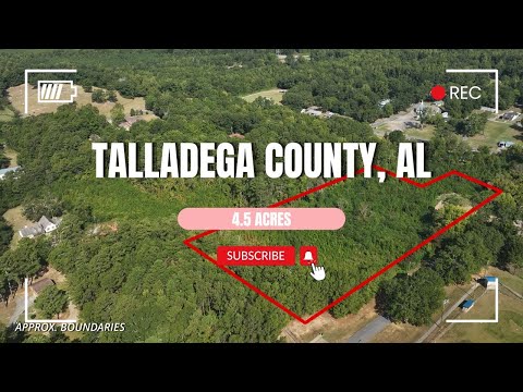 4.5 Acres | All Utilities | Talladega County, AL | Owner Financing | Minutes to Birmingham-Overview