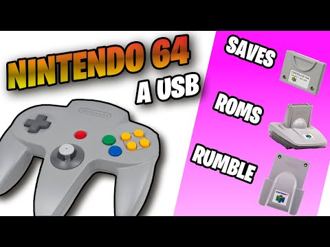 💾 DIY NINTENDO 64 CONTROLLER TO USB・Free STL File for 3D printing・Cults