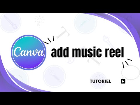 How to add music on Canva reel
