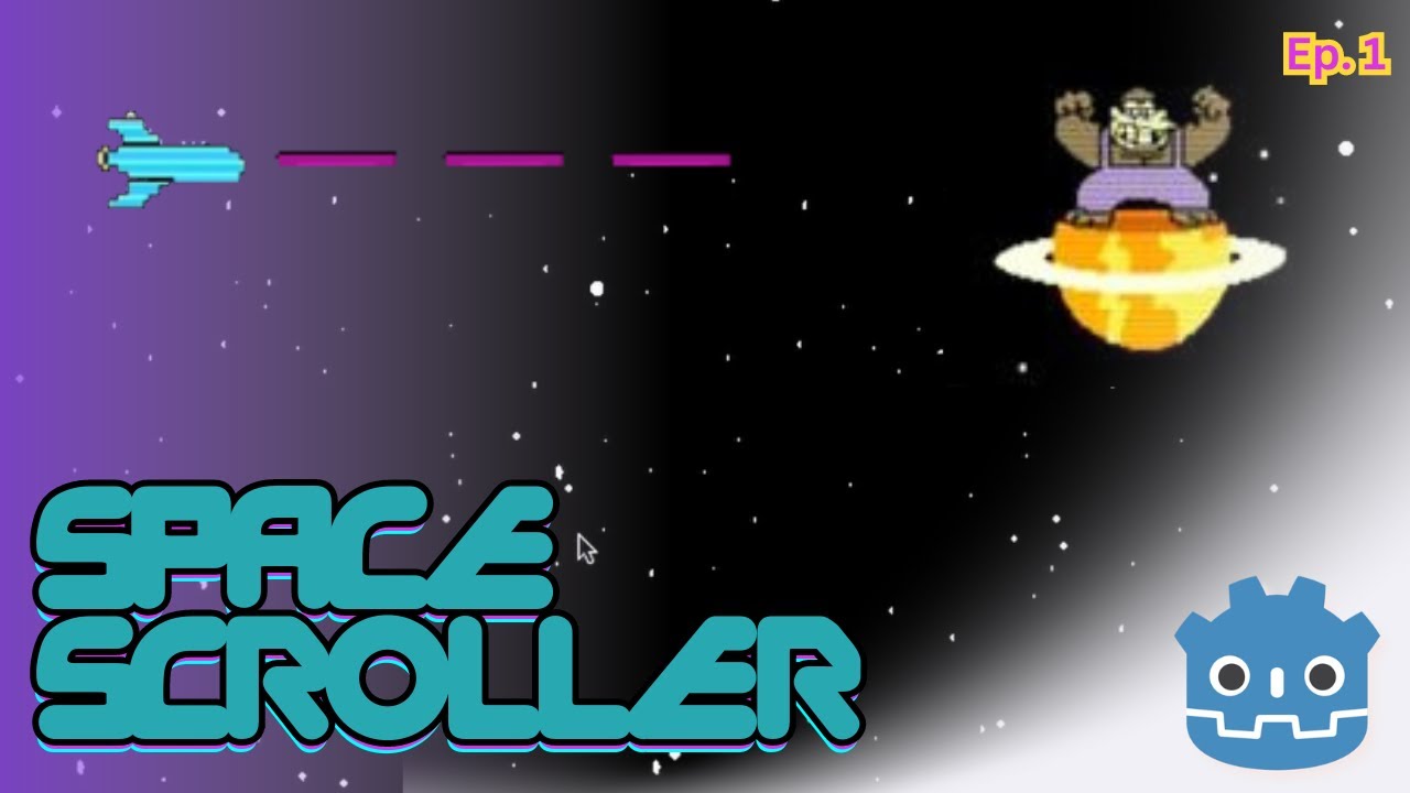 Make a Space Scroller in Godot! - For Beginners