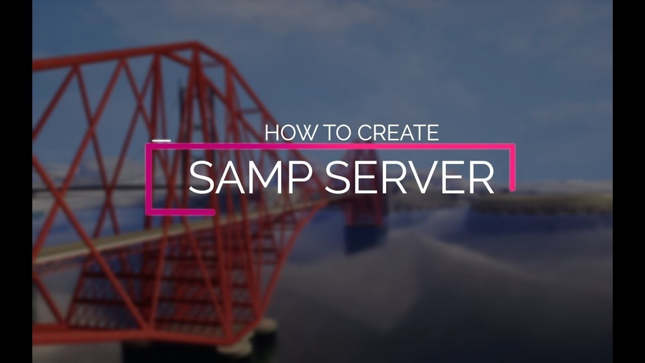 [SHARE] How to set up a samp server + gamemode
