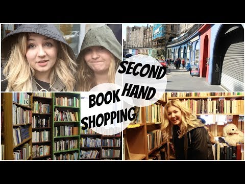 Second Hand Book Shopping in Edinburgh | Tips & Tricks with #BookBreak
