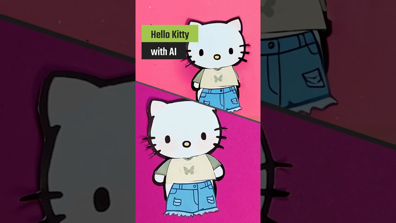 💖 Dress-Up Paper Hello Kitty – Fun DIY Paper Doll! 🎀