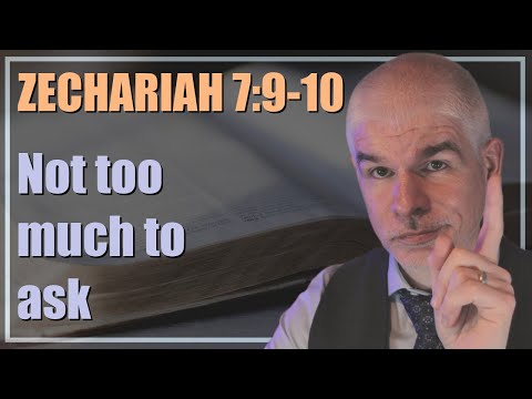 Oppression must cease – Zechariah 7:9-10 | 2-minute meditation (Bible ...