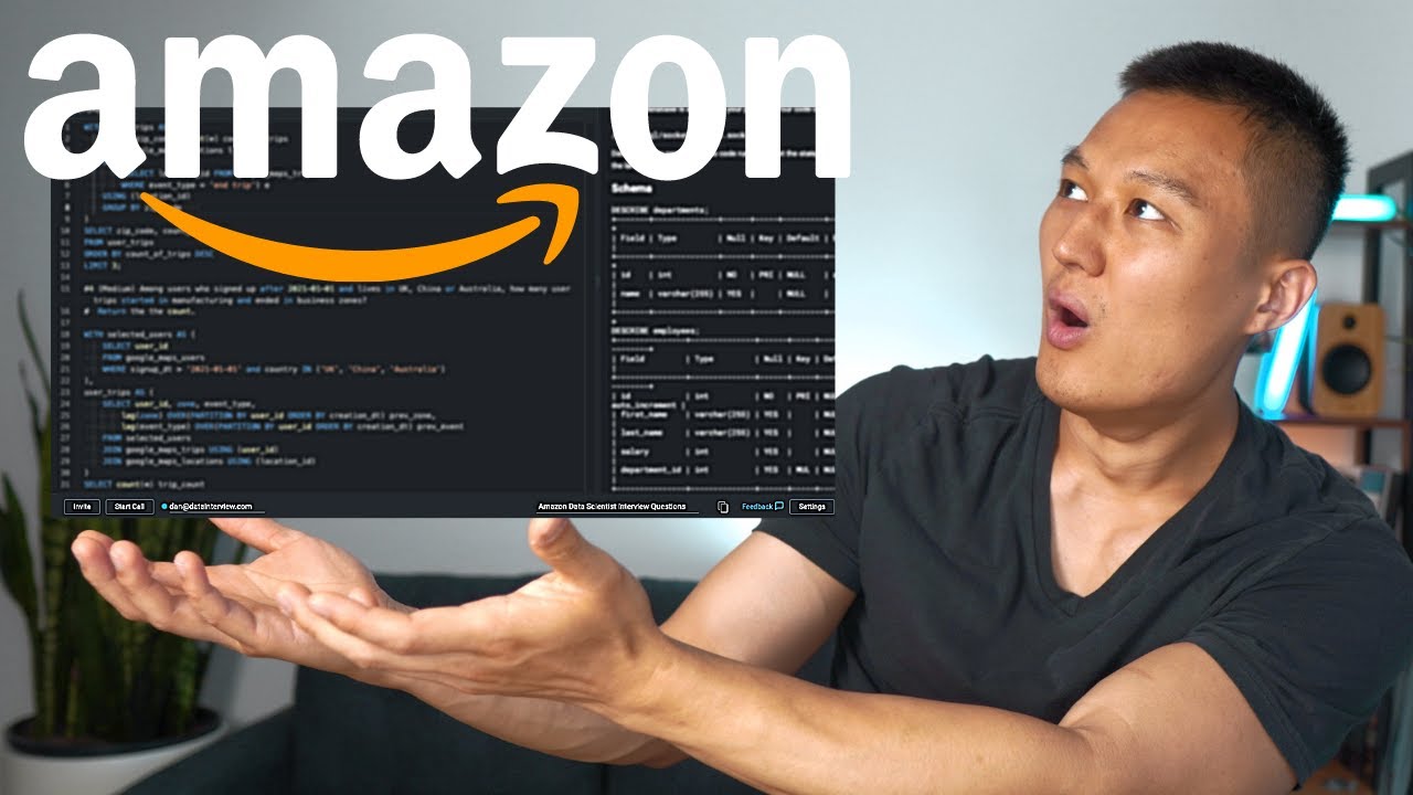 Amazon SQL Interview Questions & Answers
