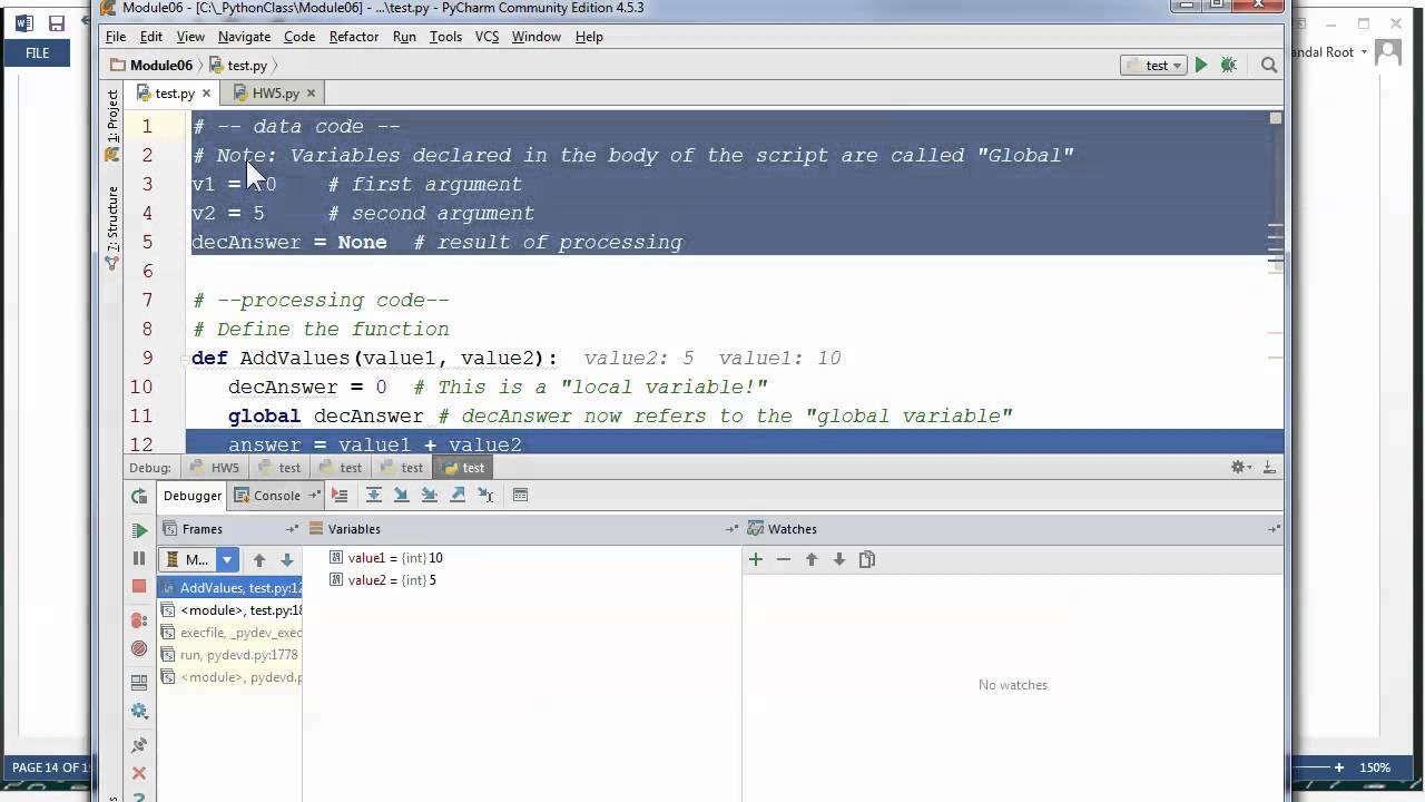 Python Module 06 12 Global Variables