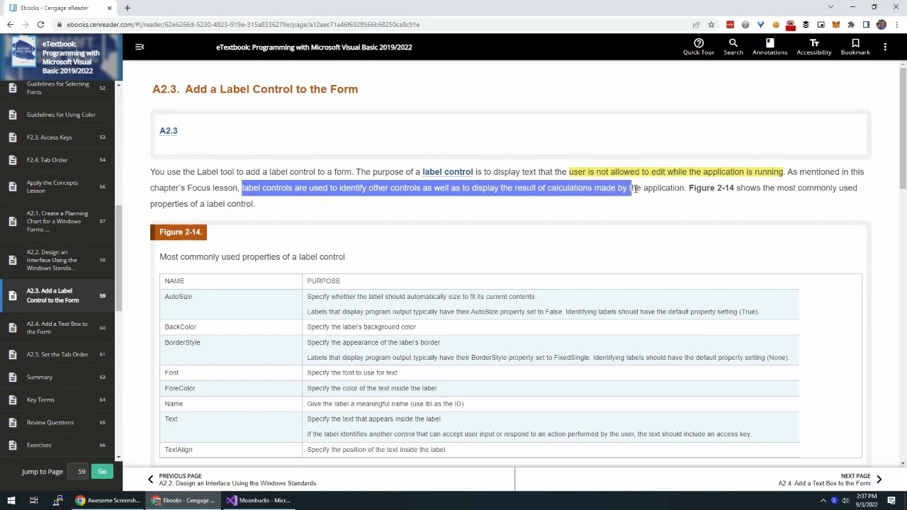 Moonbucks Exercise 2-2 Zak's Programming with Microsoft Visual Basic 2019/2022