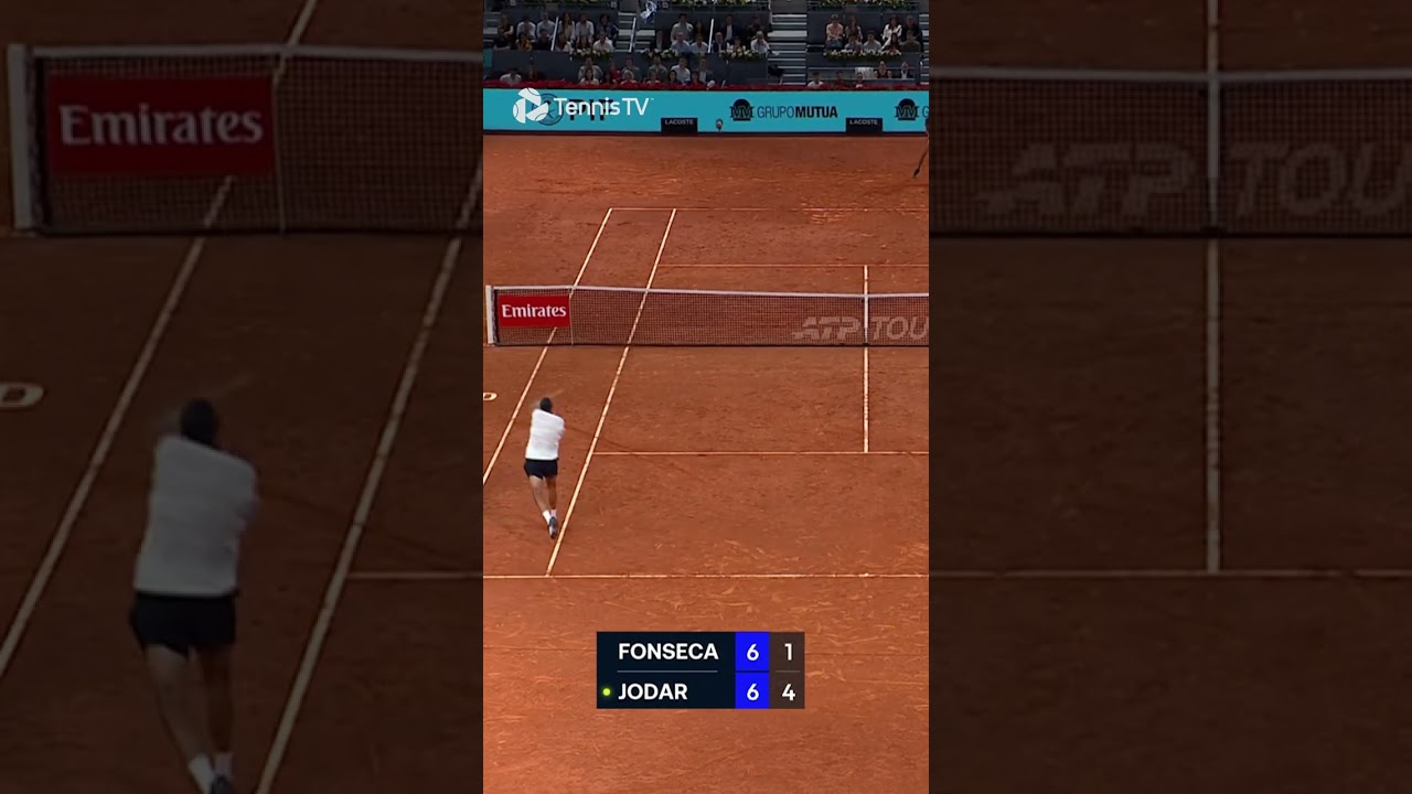 Fonseca vs Jodar Tiebreak Quality 🥶