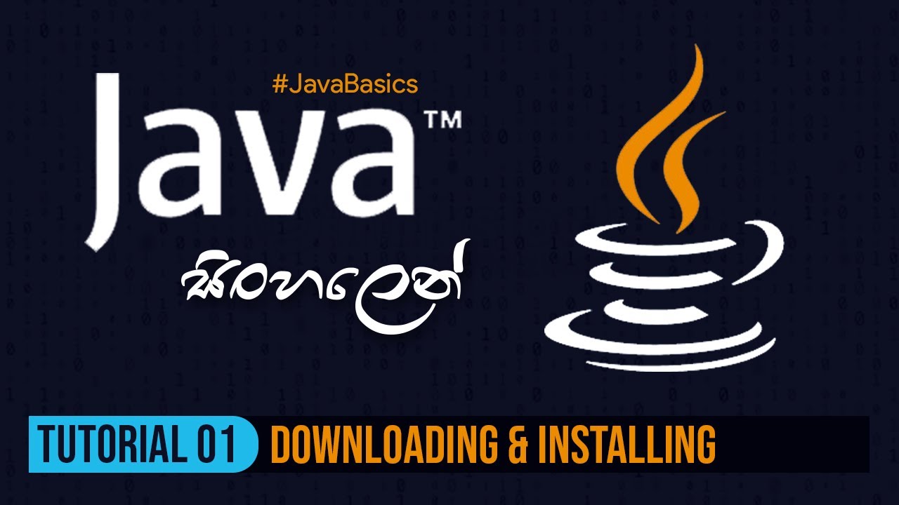 Java Sinhala | Tutorial 1 - Setting up Java | TechStreet