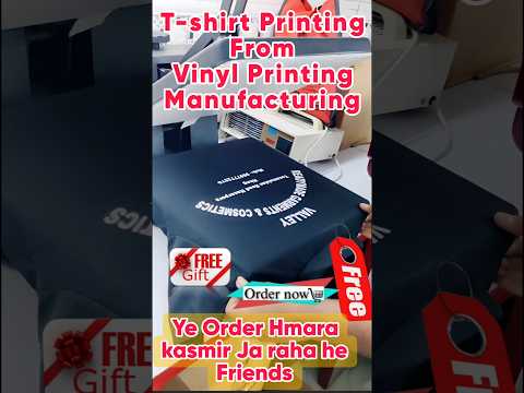 Personalized T-shirt Printing Business | photo wali t-shirt #machine #tshirt #gift #free #shorts
