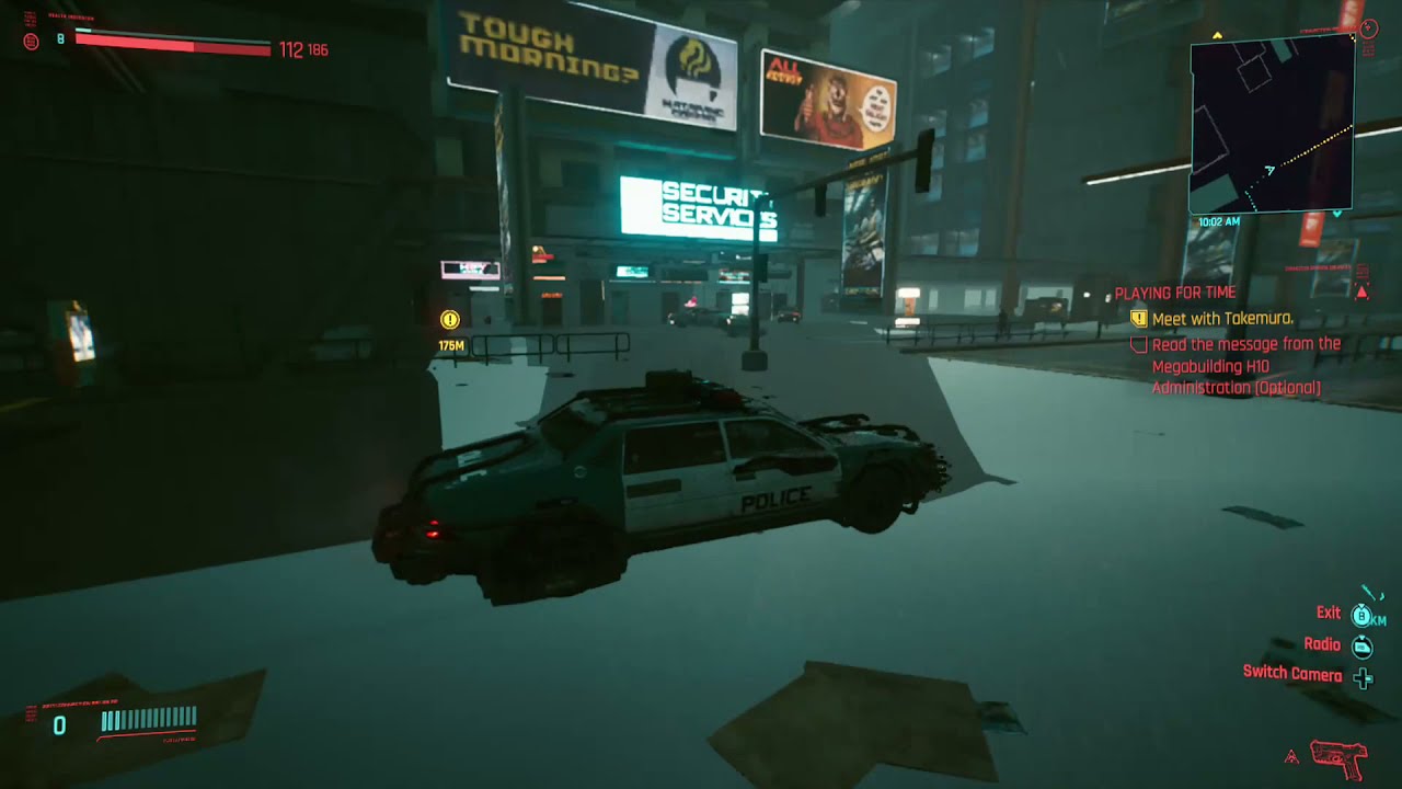 Cyberpunk 2077 Xbox One Texture Glitch