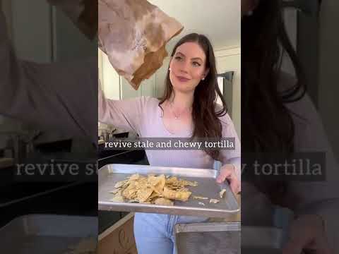 Revive Stale & Chewy Tortilla Chips #Shorts