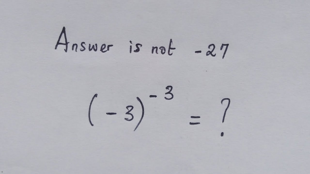 98% will fail this  ! | No calculators please !