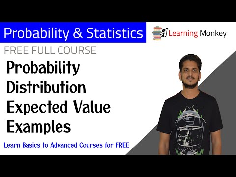 Probability Distribution Expected Value Examples Video Lecture - Crash Course (English) for ...