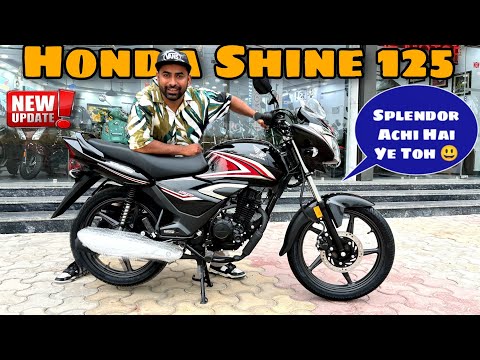 Better Than Splendor 🤫 | 2025 Honda Shine 125 Deep Details Review 🔥 | Honda Shine 125 Mileage REVIEW