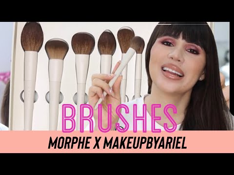 PATRICK TA MAJOR DIMENSION TRYING THE MAKEUP BY ARIEL COLLAB WITH MORPHE BRUSHES
